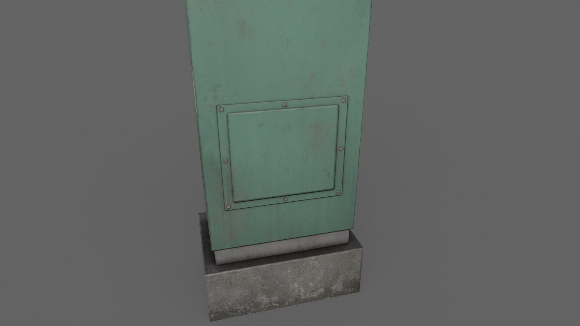 3D PBR Electric Box Green V2 - TurboSquid 1767658