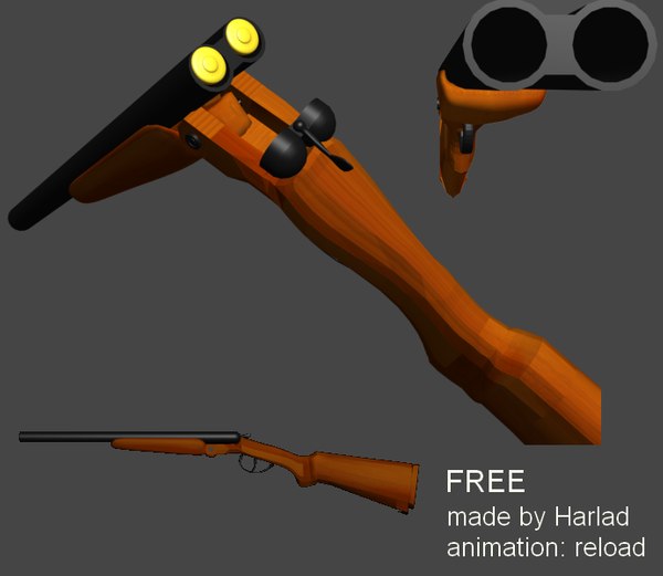 Free Shotgun 3D Models for Download | TurboSquid