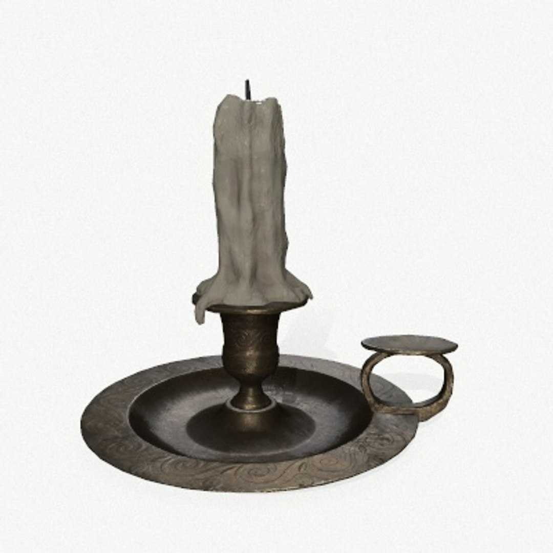 Candlestick 3D Model - TurboSquid 2018005