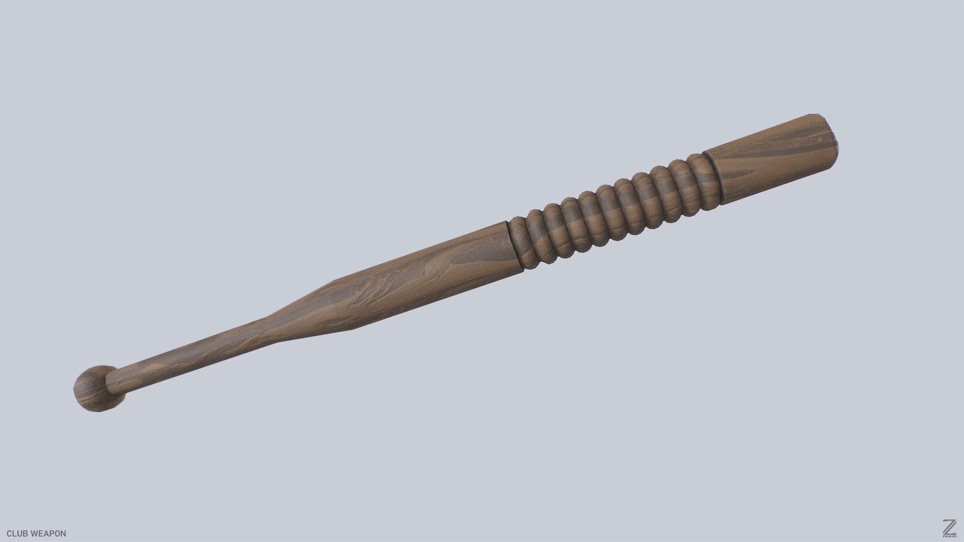 3D Club Weapon Model - TurboSquid 2415739