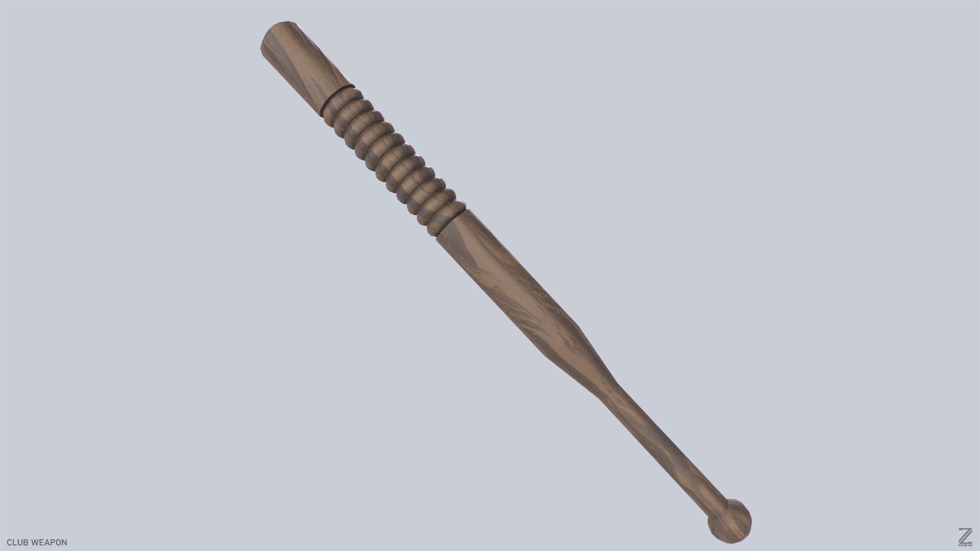 3D Club Weapon Model - TurboSquid 2415739