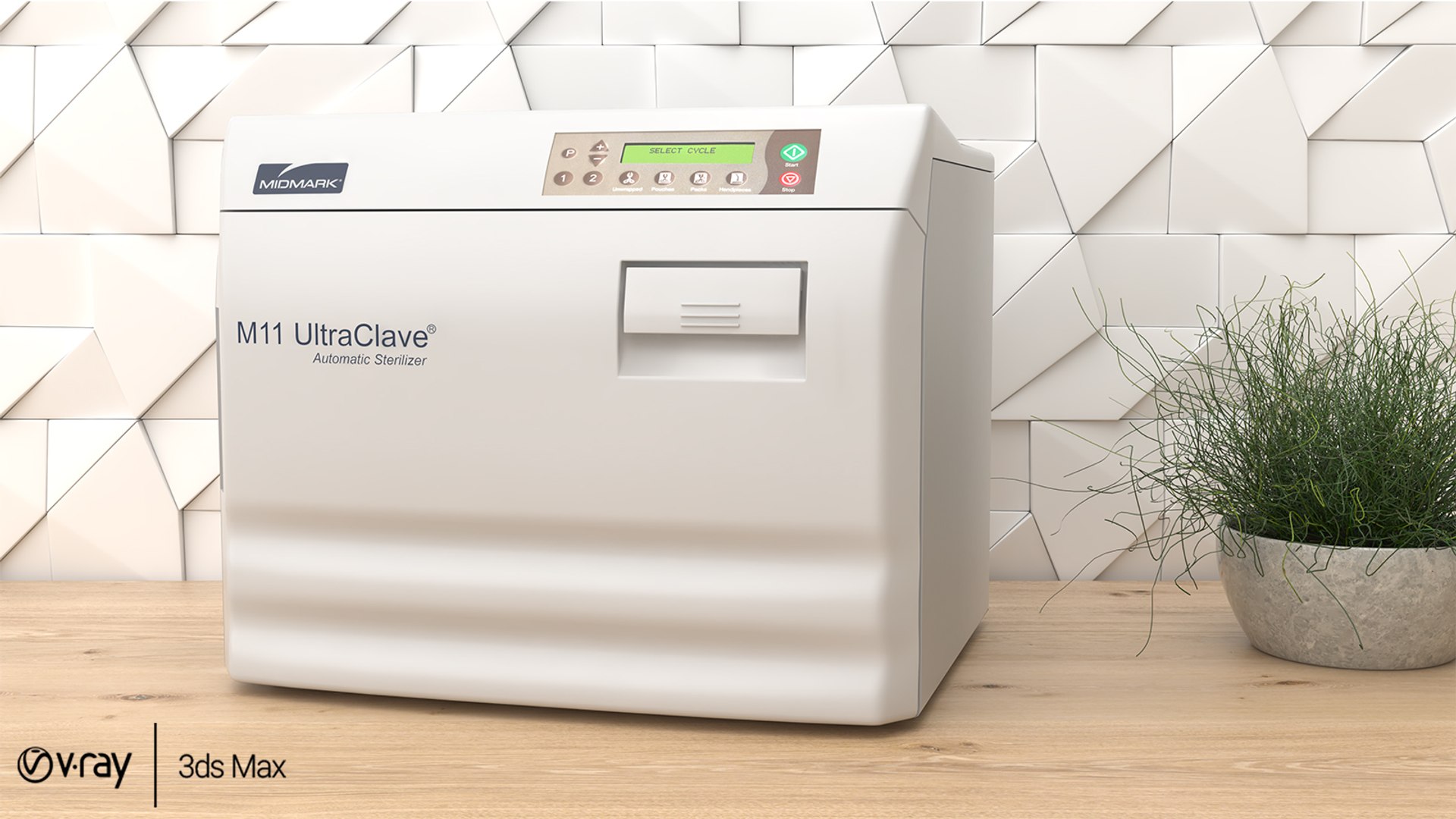 Autoclave Midmark M11 3D Model - TurboSquid 1211971