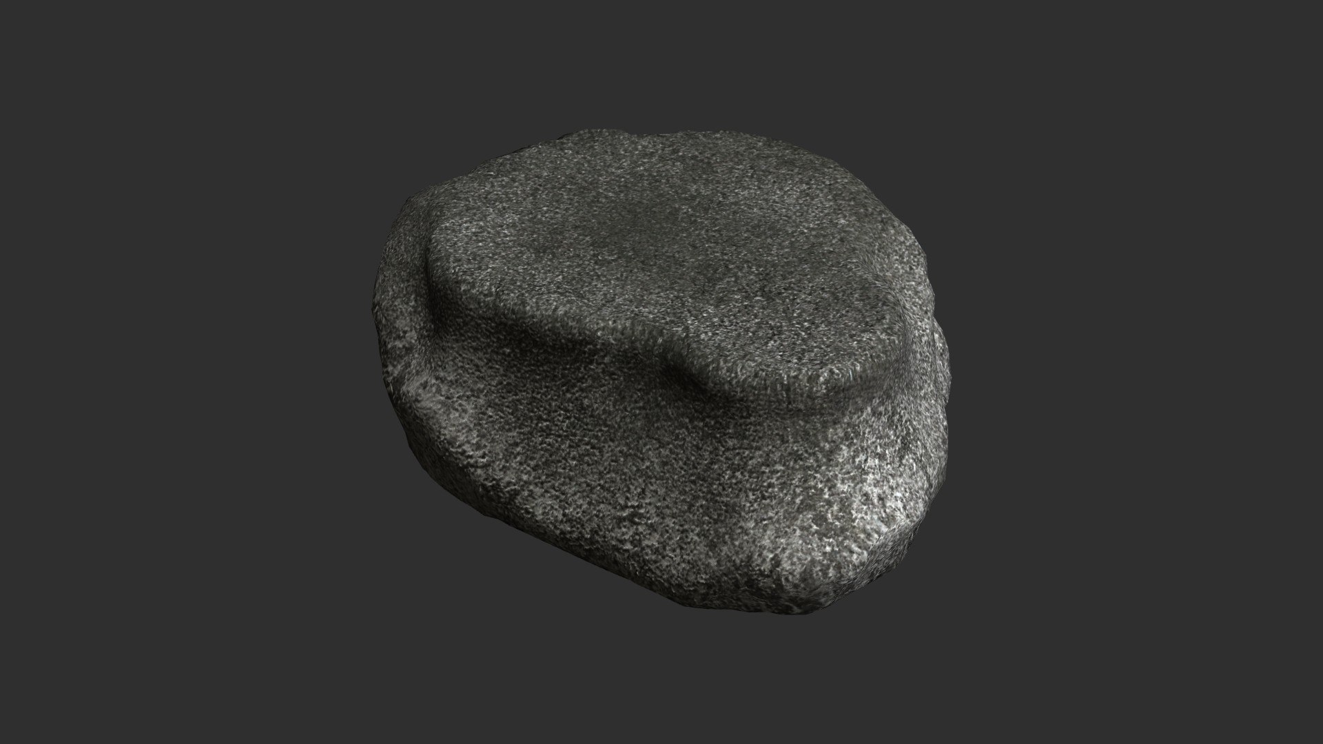 Free Short Flat Rocks - Rough 1 3D Model - TurboSquid 1980828