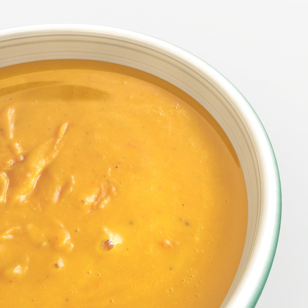 Realistic Soup 3d Model
