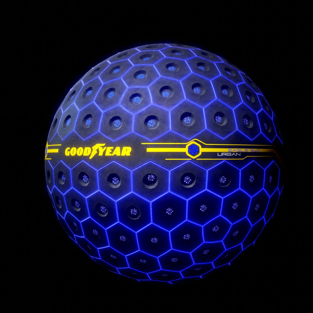 3D Goodyear Eagle 360 Wheel - TurboSquid 1501501