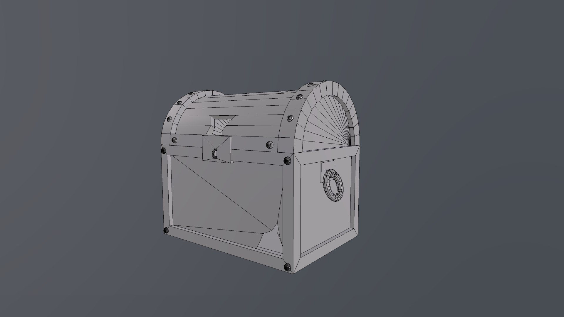 3D Model Old Rusty Chest - TurboSquid 1914103