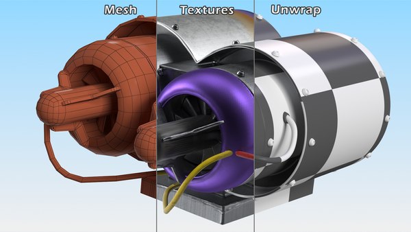 3D Jet Double Engine model - TurboSquid 1735886