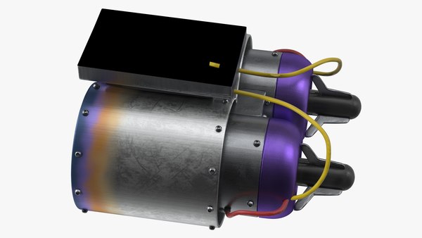 3D Jet Double Engine model - TurboSquid 1735886