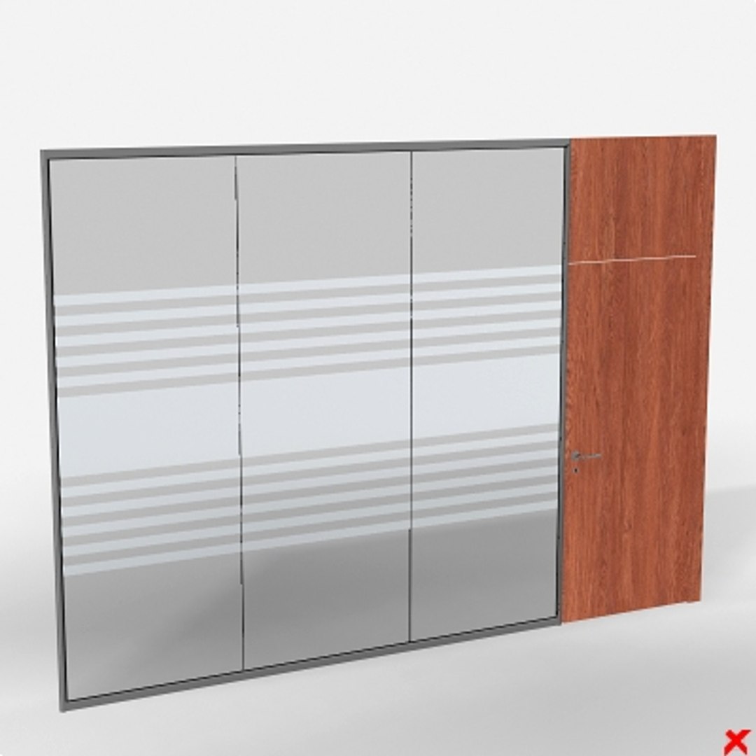 glass door 3d model