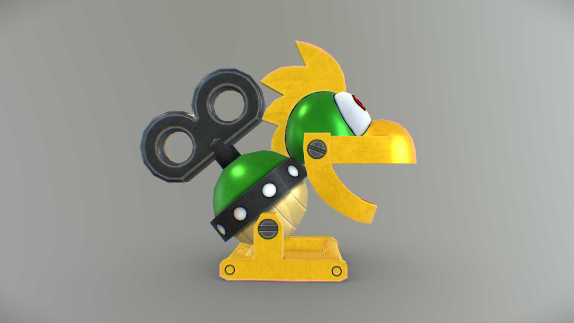 3D Mechakoopa - Mario Kart 8 - TurboSquid 2214538
