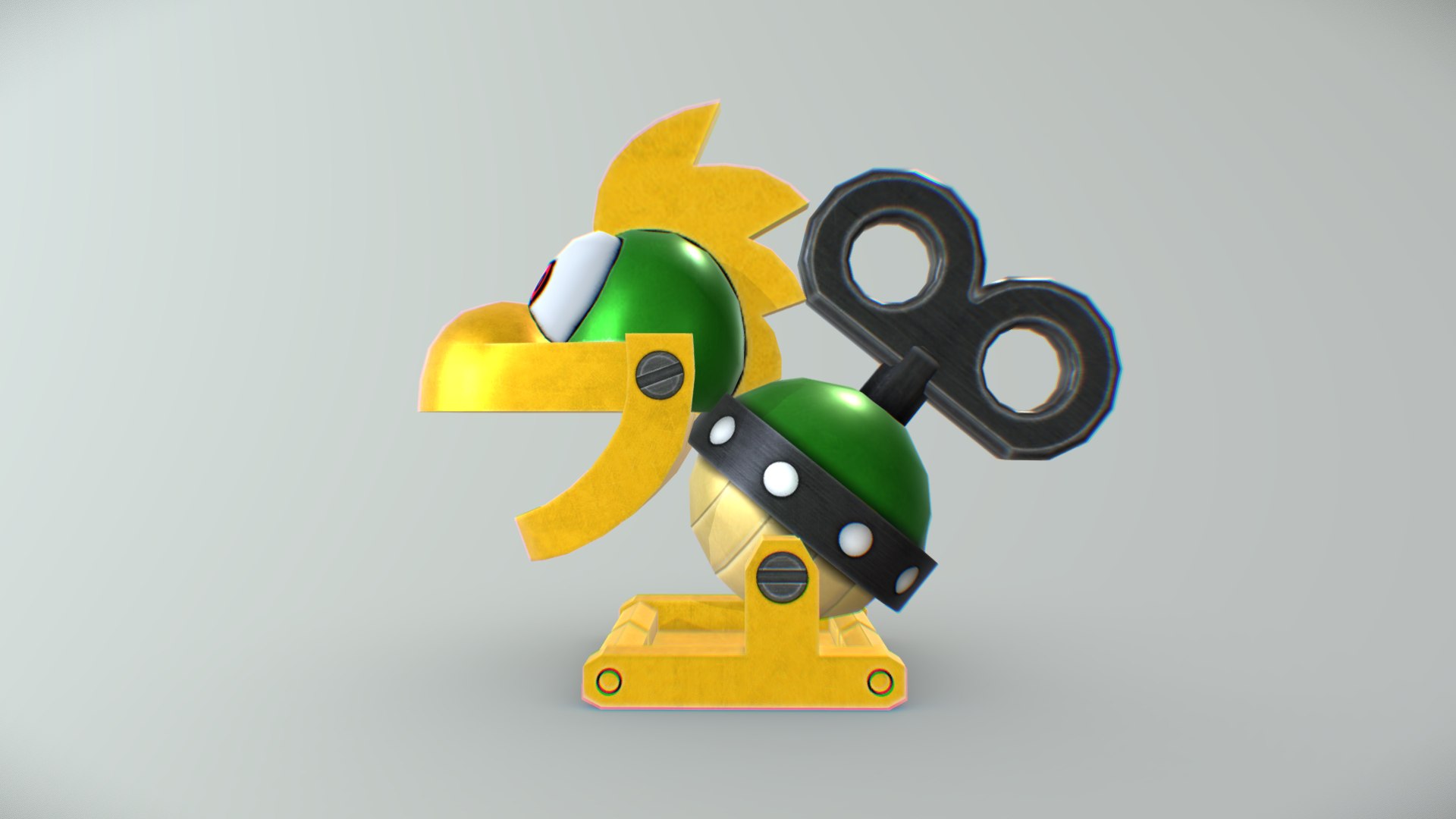 3D Mechakoopa - Mario Kart 8 - TurboSquid 2214538
