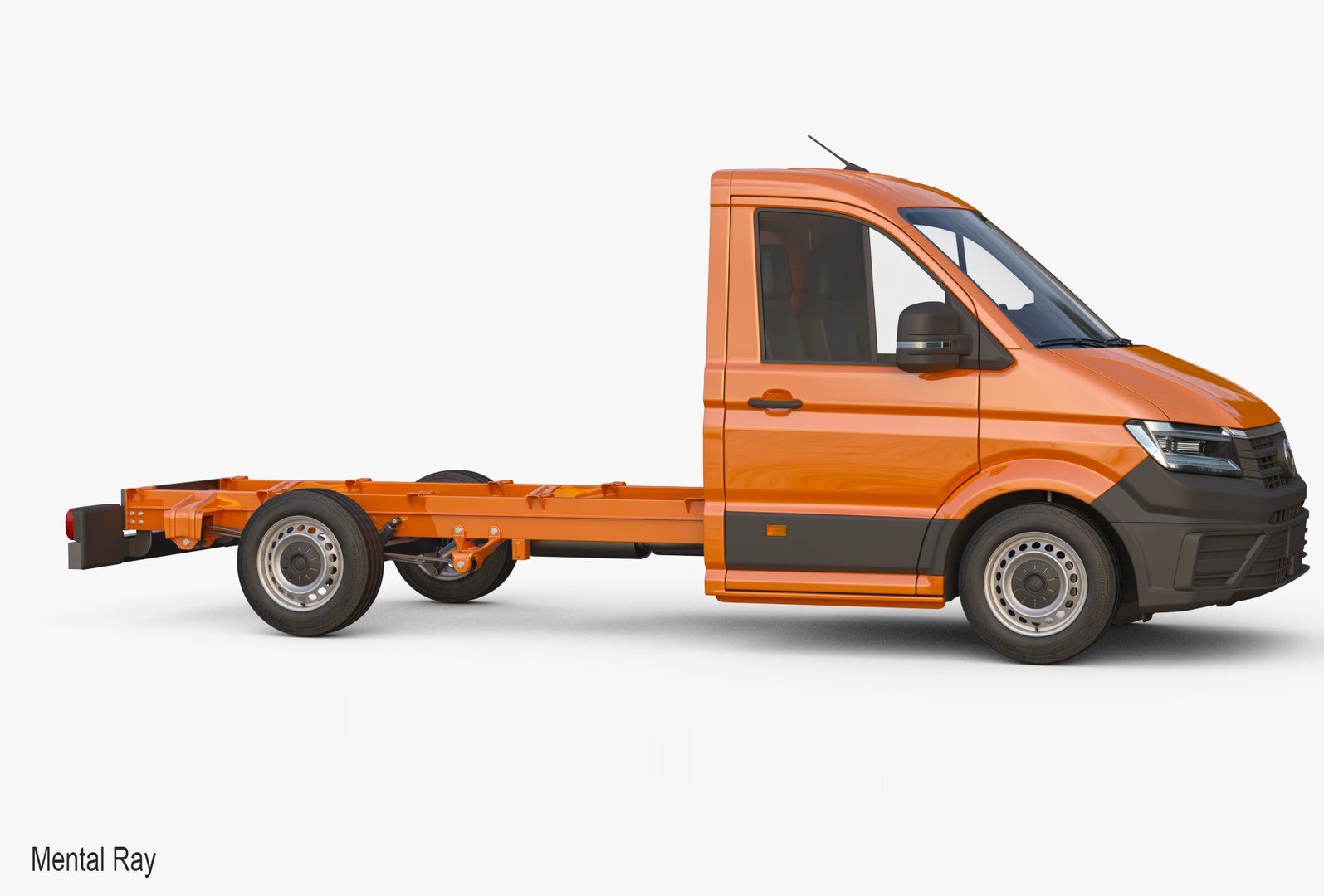 3D Model Volkswagen Crafter Single Cab Chassis 2017-2021 - TurboSquid ...