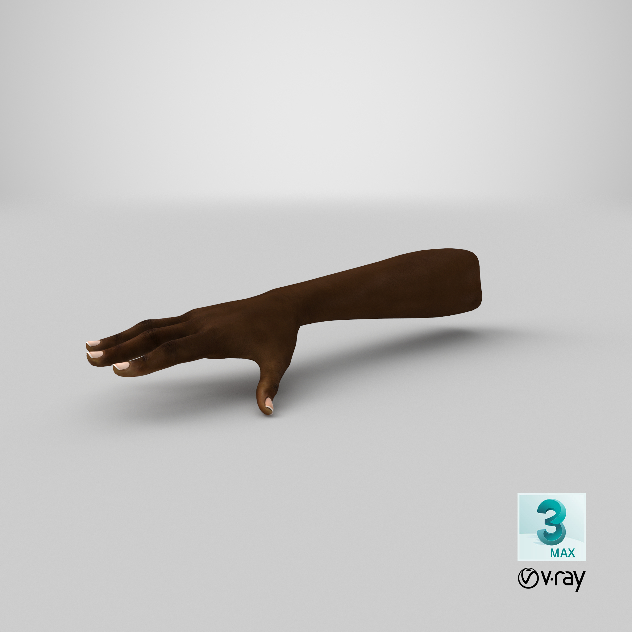 3D african female hand model - TurboSquid 1393888