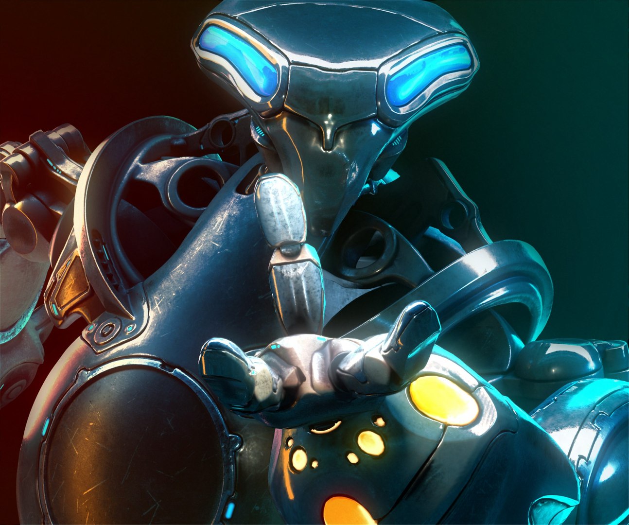 Explorer Robot 3D Model - TurboSquid 2226579