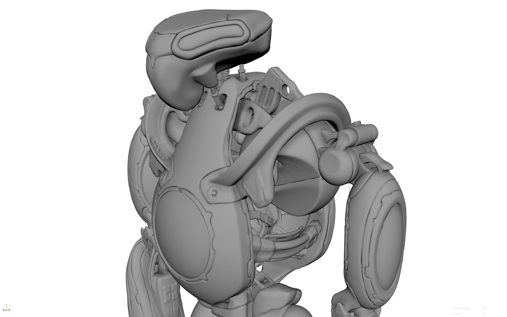 Explorer Robot 3D Model - TurboSquid 2226579