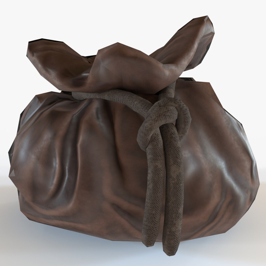 3D Old pouch - TurboSquid 1875725