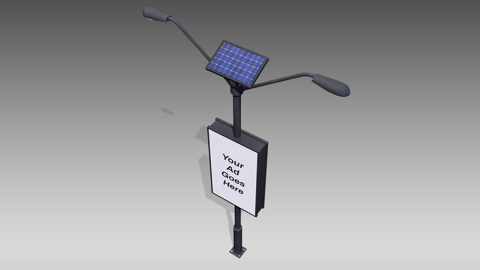 Dual Level Street Lighting 3D Model - TurboSquid 1707852