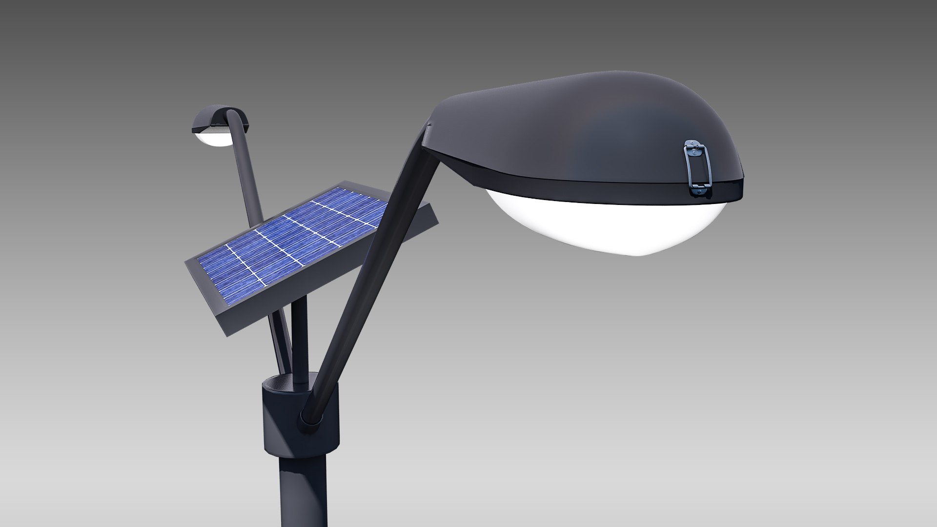 Dual Level Street Lighting 3D Model - TurboSquid 1707852