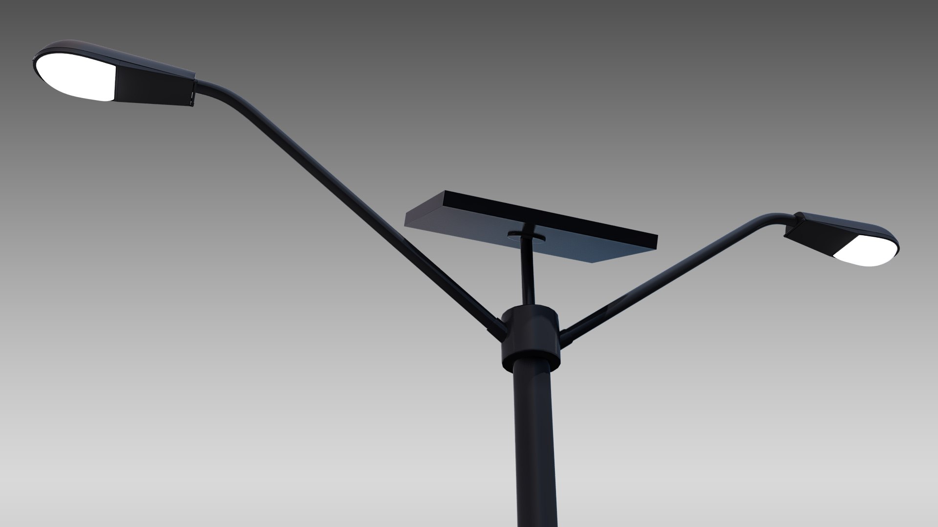 Dual Level Street Lighting 3D Model - TurboSquid 1707852