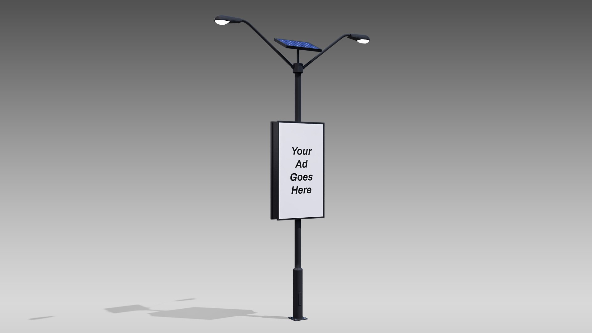 Dual Level Street Lighting 3D Model - TurboSquid 1707852