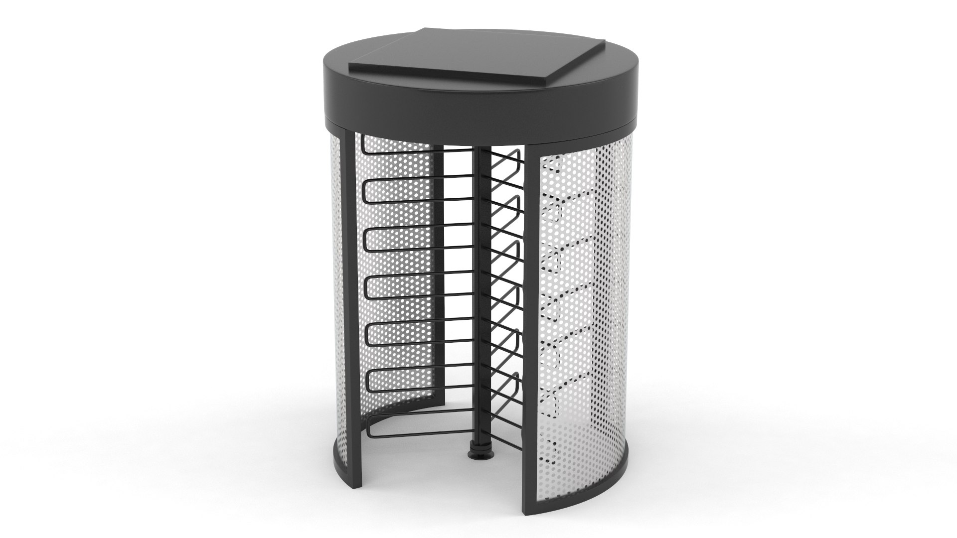 Turnstile Gate 3D Model - TurboSquid 2256180
