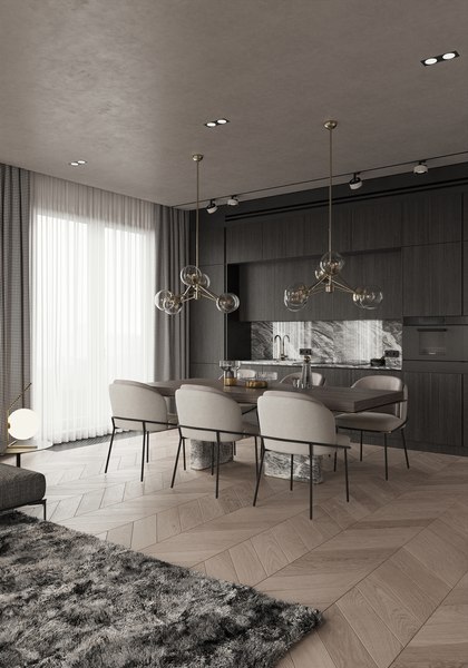 Luxury Interior Scene Modelo 3D - TurboSquid 1950736