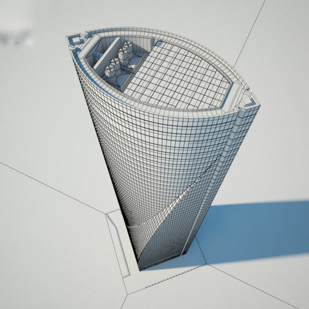 Torre espacio 3D model - TurboSquid 1380715