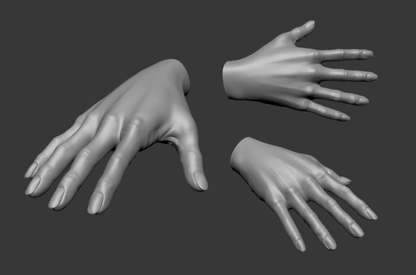 3D model old human hand - TurboSquid 1419280