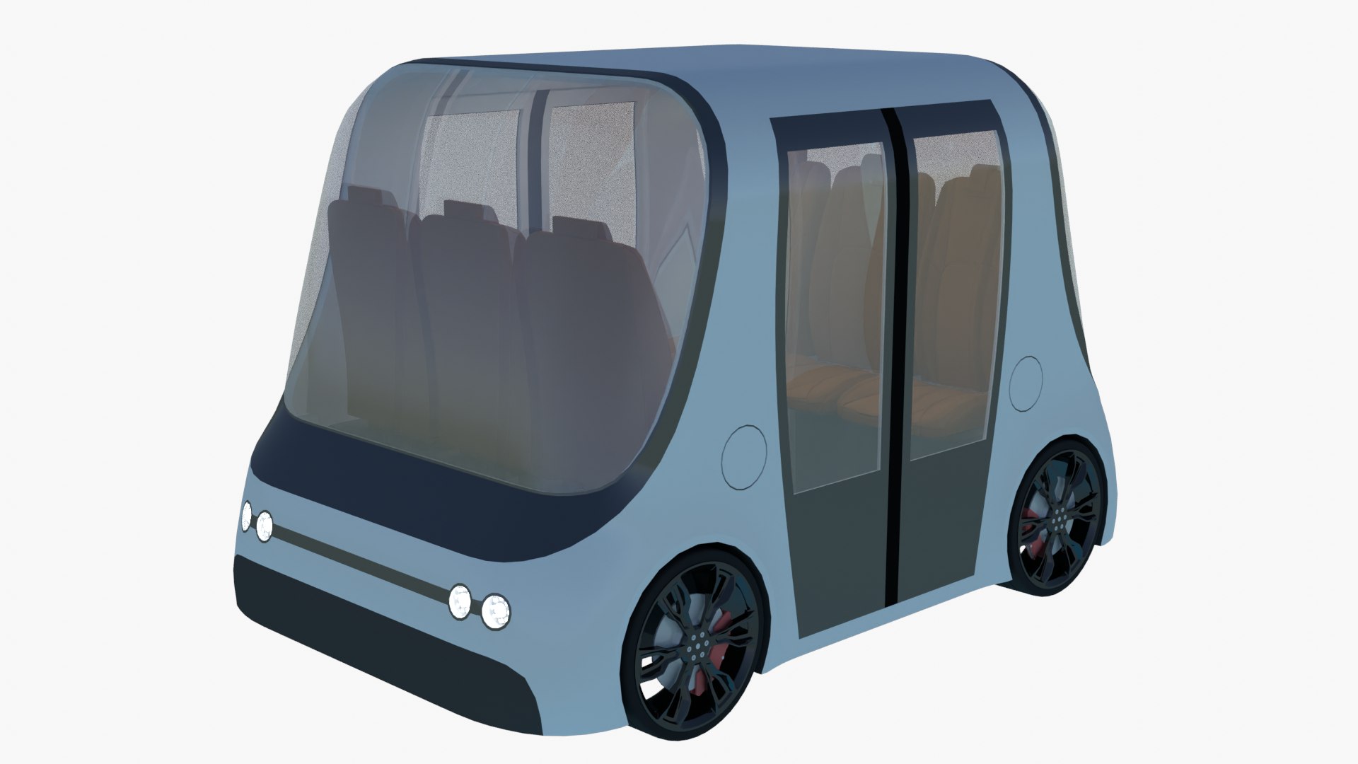 3D Autonomous Minibus Concept 2022 - TurboSquid 1982427