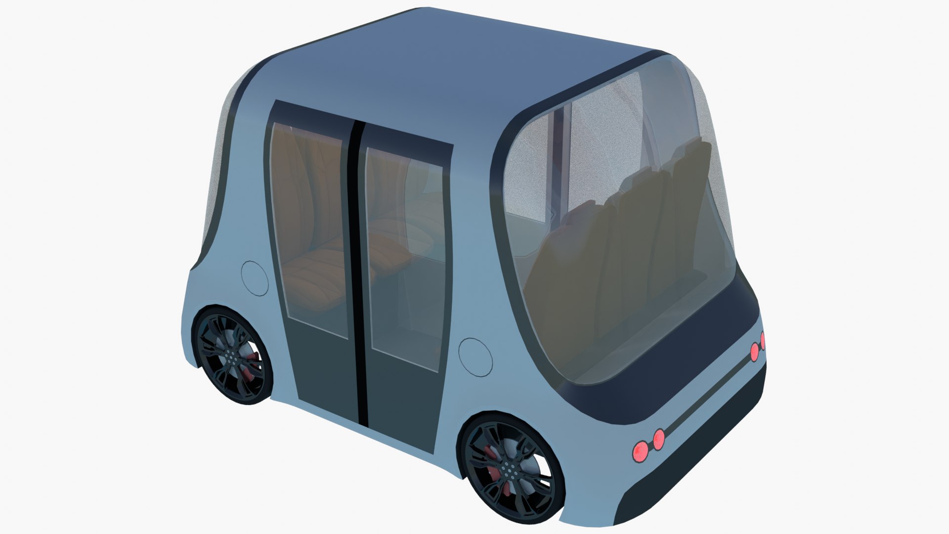 3D Autonomous Minibus Concept 2022 - TurboSquid 1982427