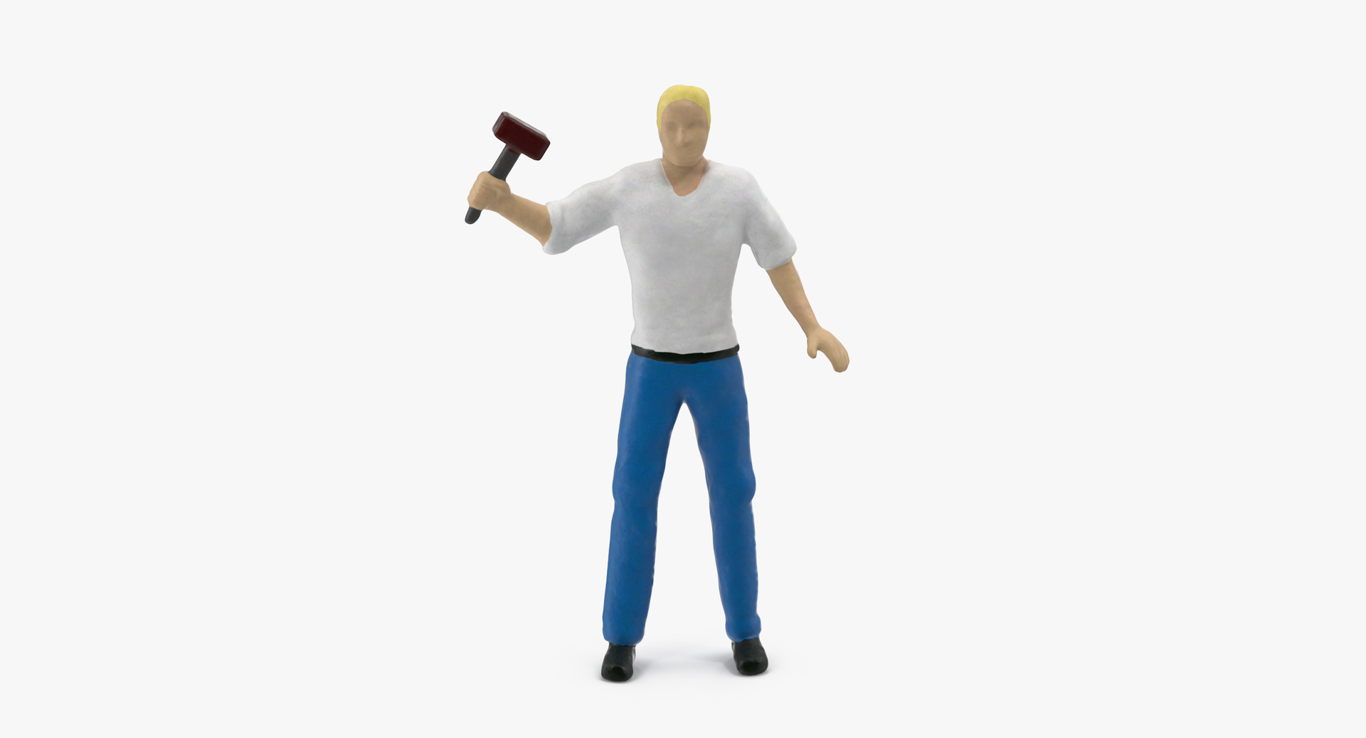 Man Work 04 3d C4d