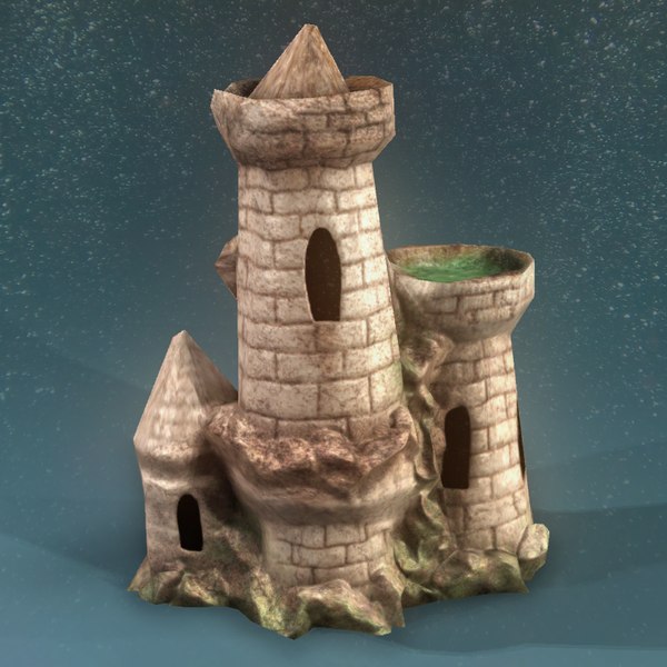Aquarium Castle 3D Models for Download | TurboSquid