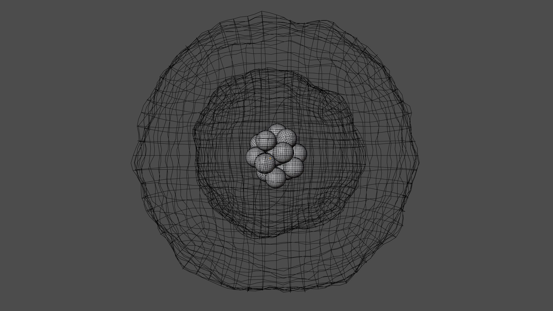 3D Atom Quantum Model - Schrodinger Model - TurboSquid 1770104