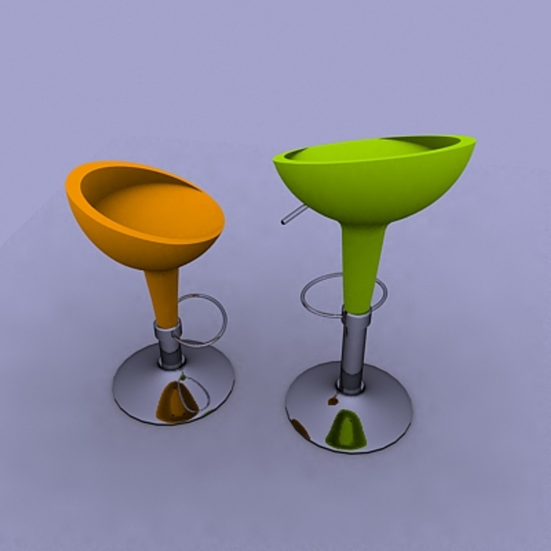 Bombo Stool 3d Model