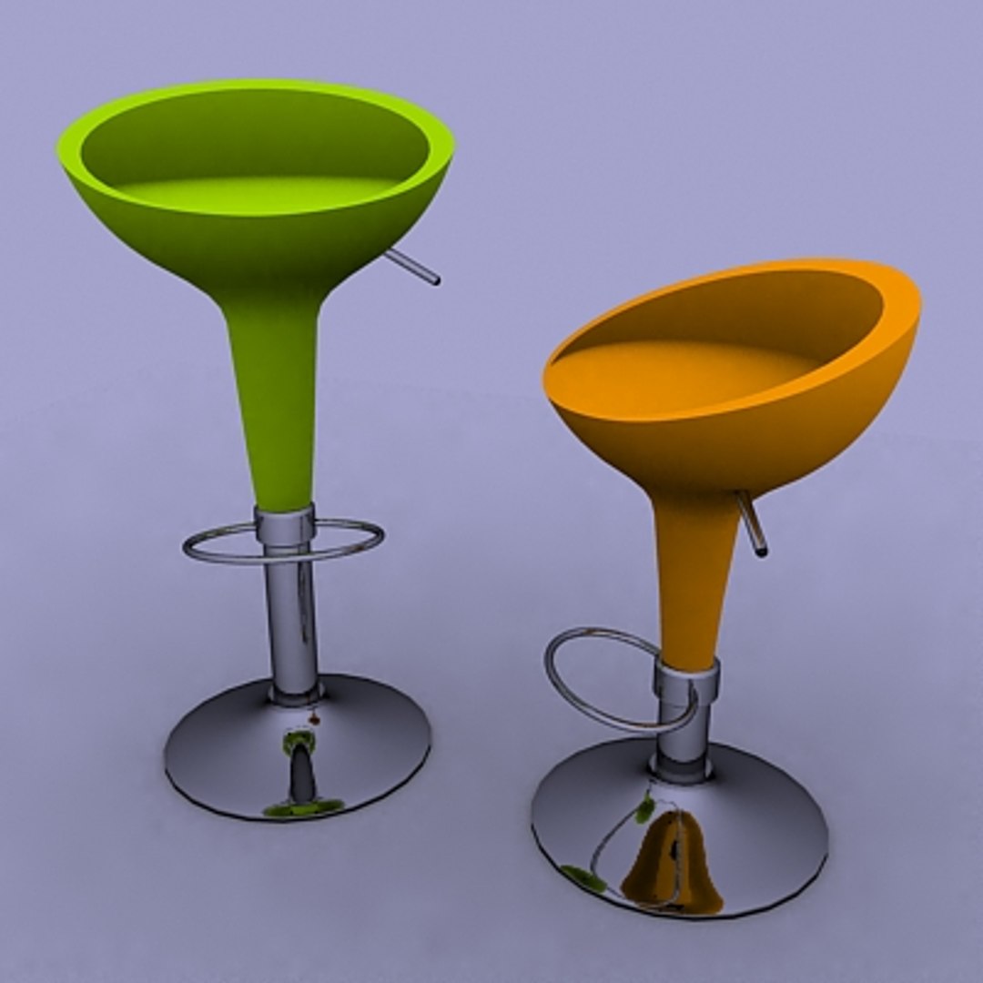 Bombo Stool 3d Model