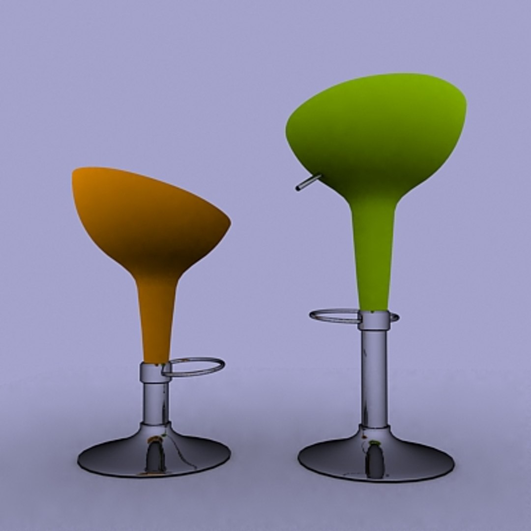 Bombo Stool 3d Model
