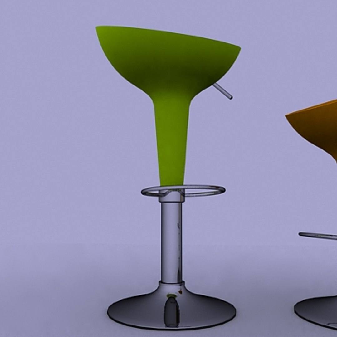 Bombo Stool 3d Model