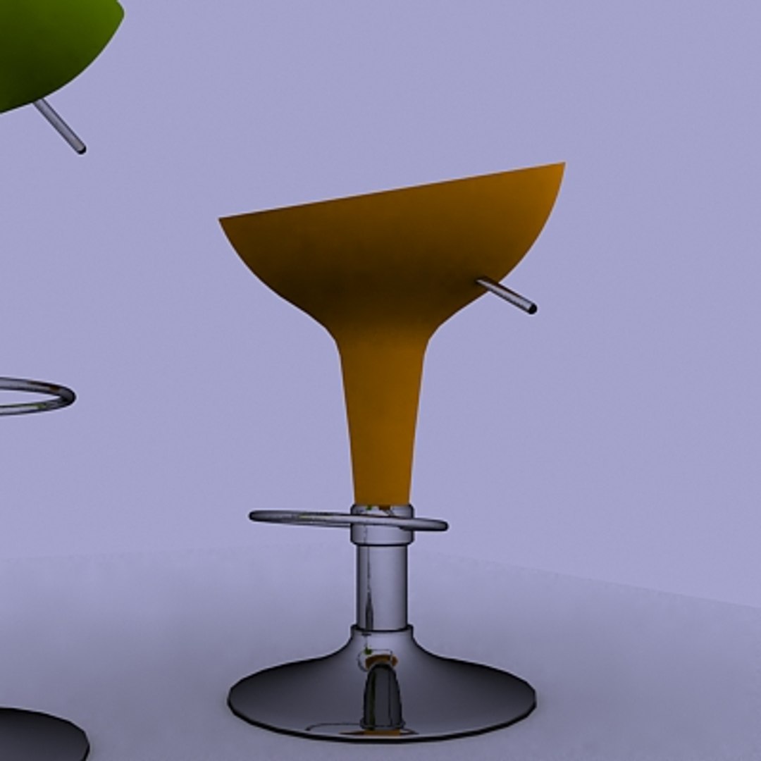 Bombo Stool 3d Model