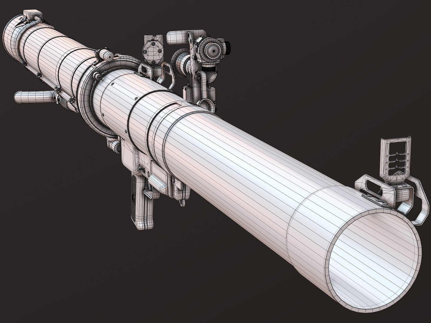 3D RPG-29 Vampir Model - TurboSquid 2155597