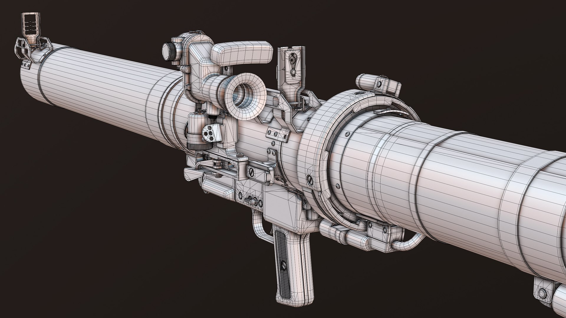 3D RPG-29 Vampir Model - TurboSquid 2155597