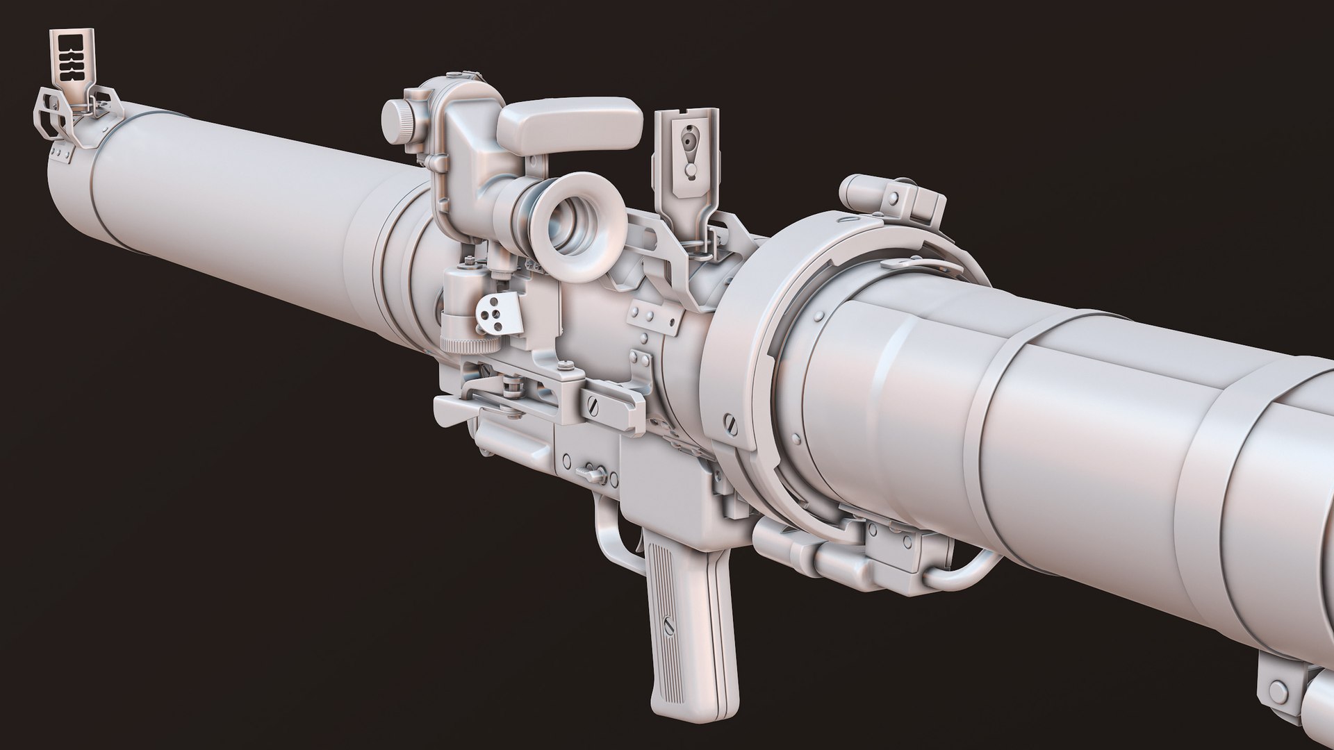 3D RPG-29 Vampir Model - TurboSquid 2155597