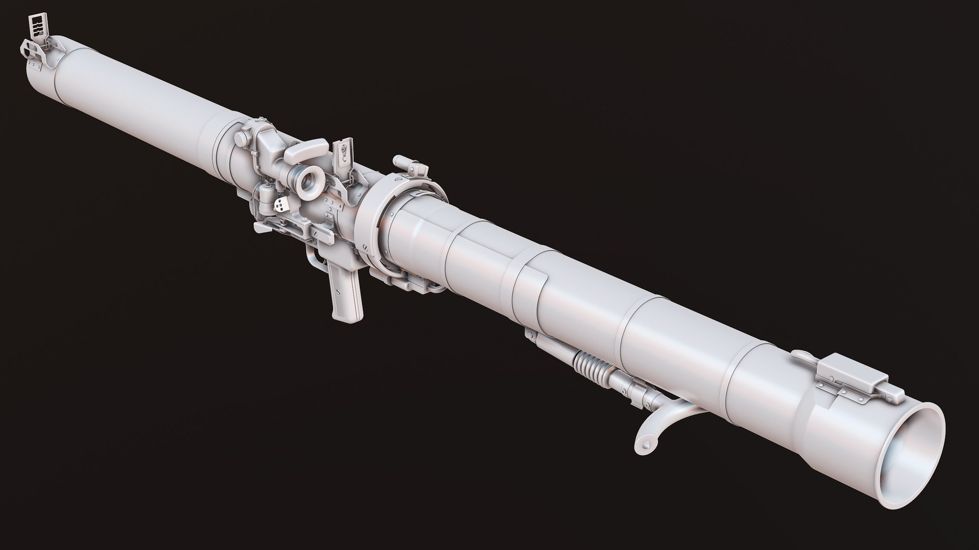 3D RPG-29 Vampir Model - TurboSquid 2155597