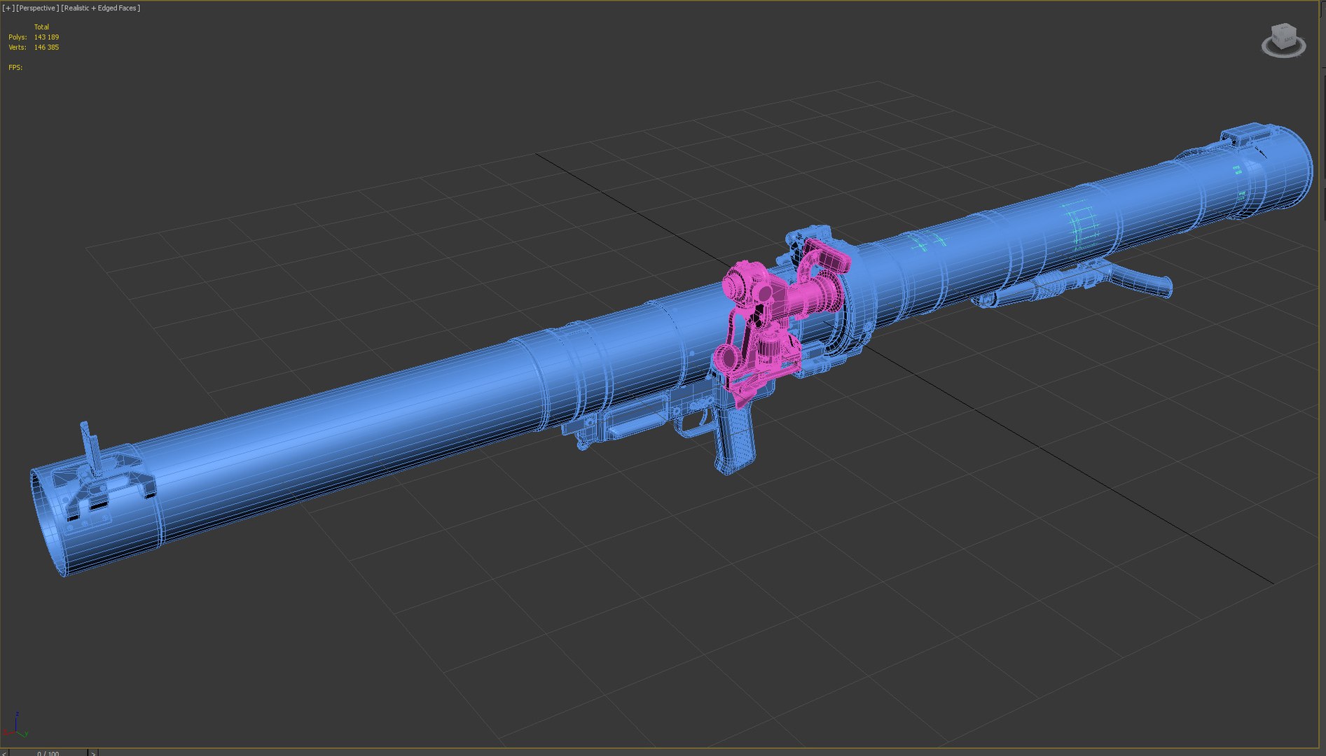 3D RPG-29 Vampir Model - TurboSquid 2155597