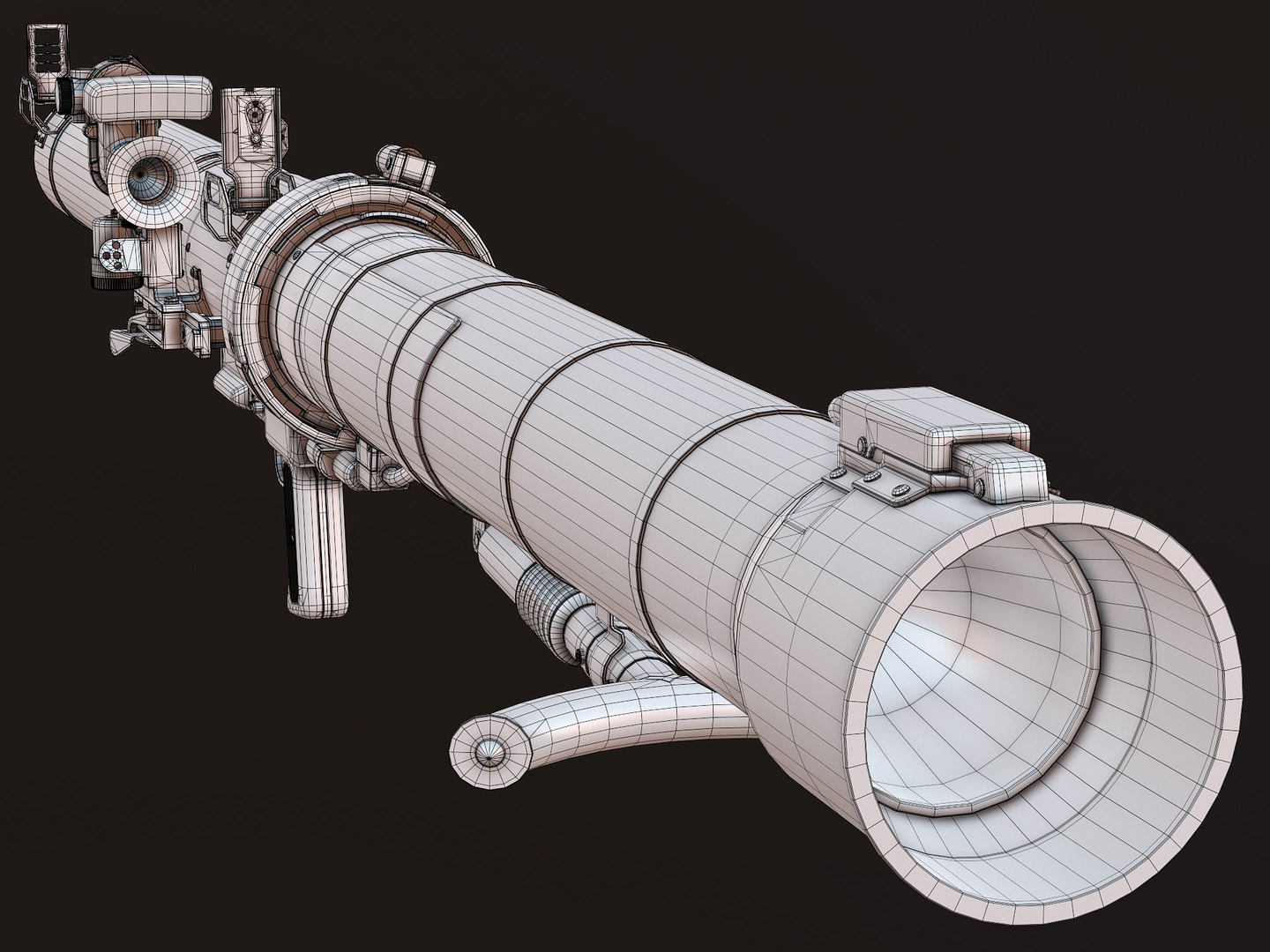3D RPG-29 Vampir Model - TurboSquid 2155597