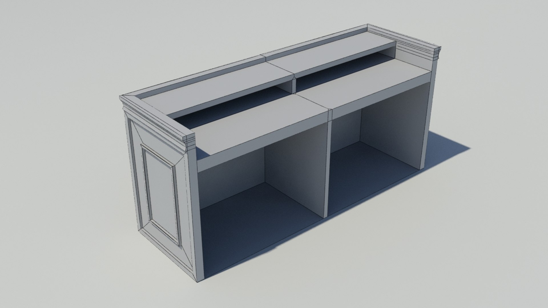 3D Bar Model - TurboSquid 1011633