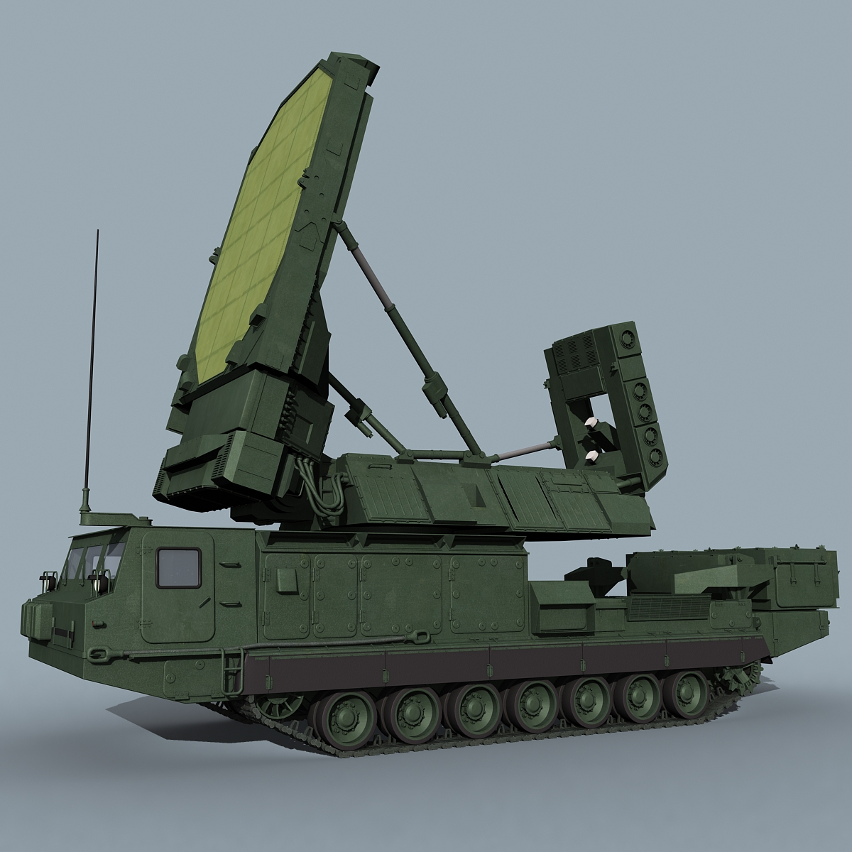 screen soviet russian 3d model