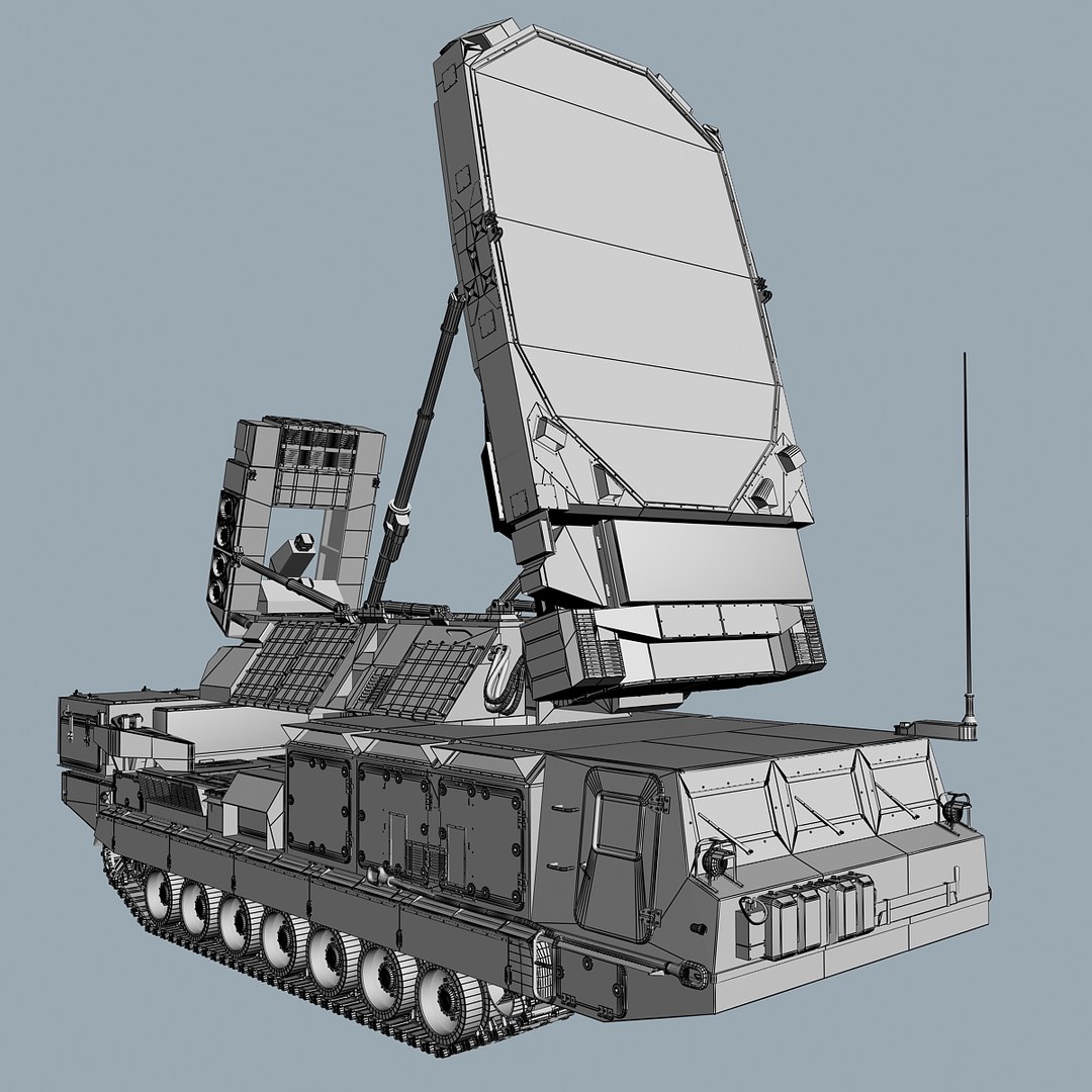 Screen Soviet Russian 3d Model