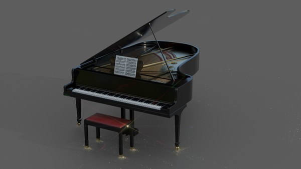 Piano Blender Models for Download | TurboSquid