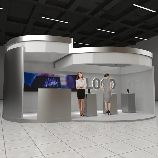 Exhibition 3D Models for Download | TurboSquid