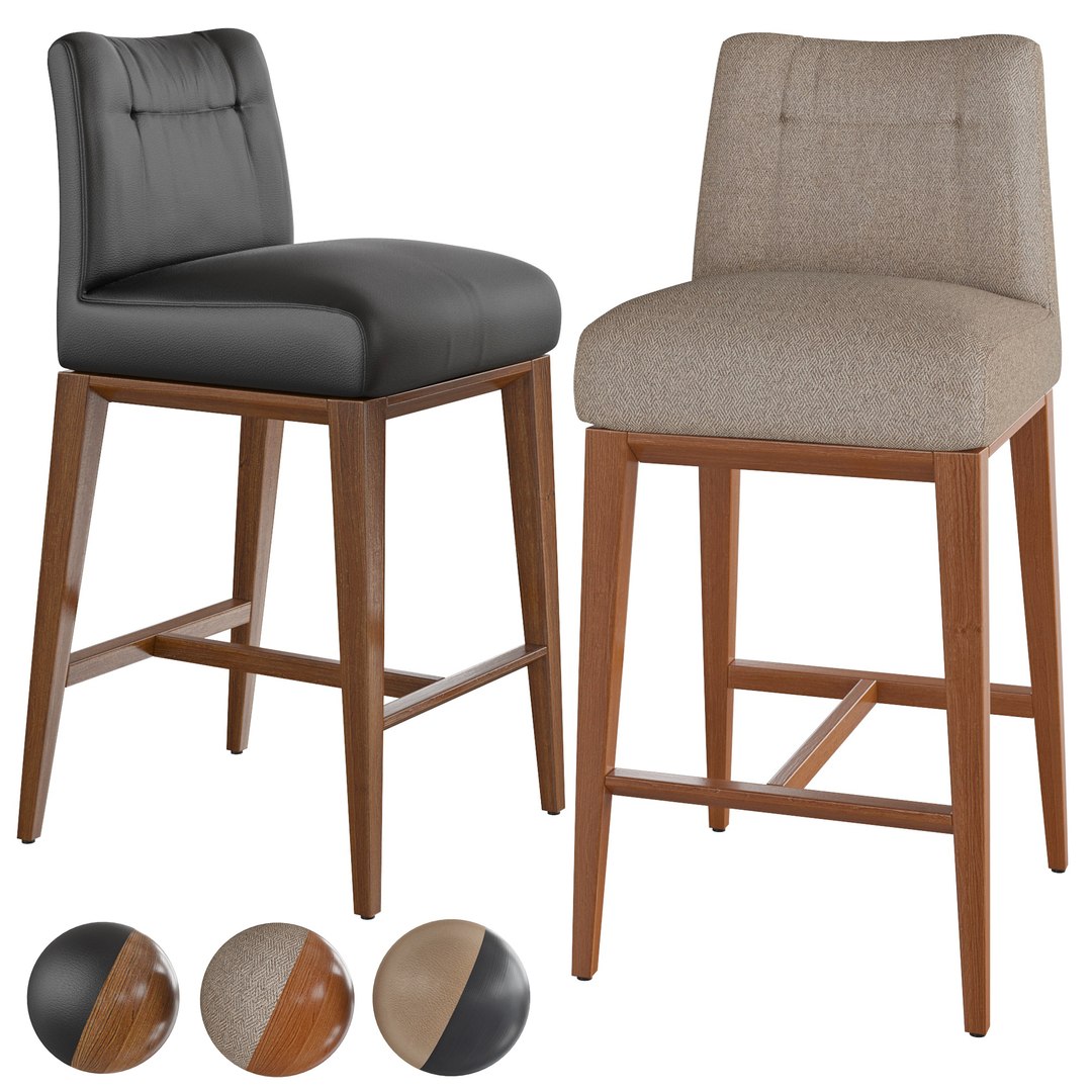 Bar Stool Tosca 3D Model - TurboSquid 1752749